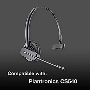 Replacement Headset Ear Pads for BlueParrott B250-XT, XTS, Plantronics CS540, Supra - HW251, HW261, SAVI- W440, W445, W740, W745, Jabra GN2000, PRO900, 9400 by Global Teck