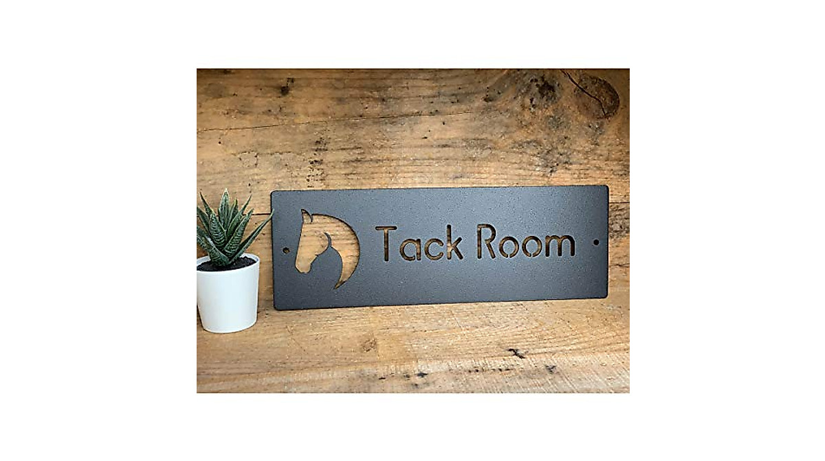 Personalized Steel Horse Stall Name Plates | Main Street Steel