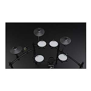 NuX DM-210 All Mesh Head Entry-Level Recordable Digital Drum Kit with Mesh Drum Pads, Independent Kick Drum, Diverse Sound Library, and Coach Function