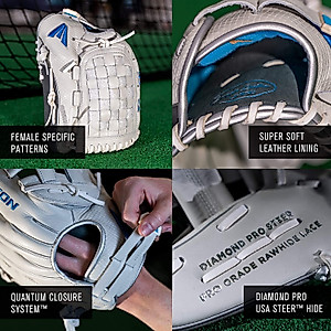 EASTON GHOST TOURNAMENT ELITE Fastpitch Softball Glove, 12, RHT, GTEFP12