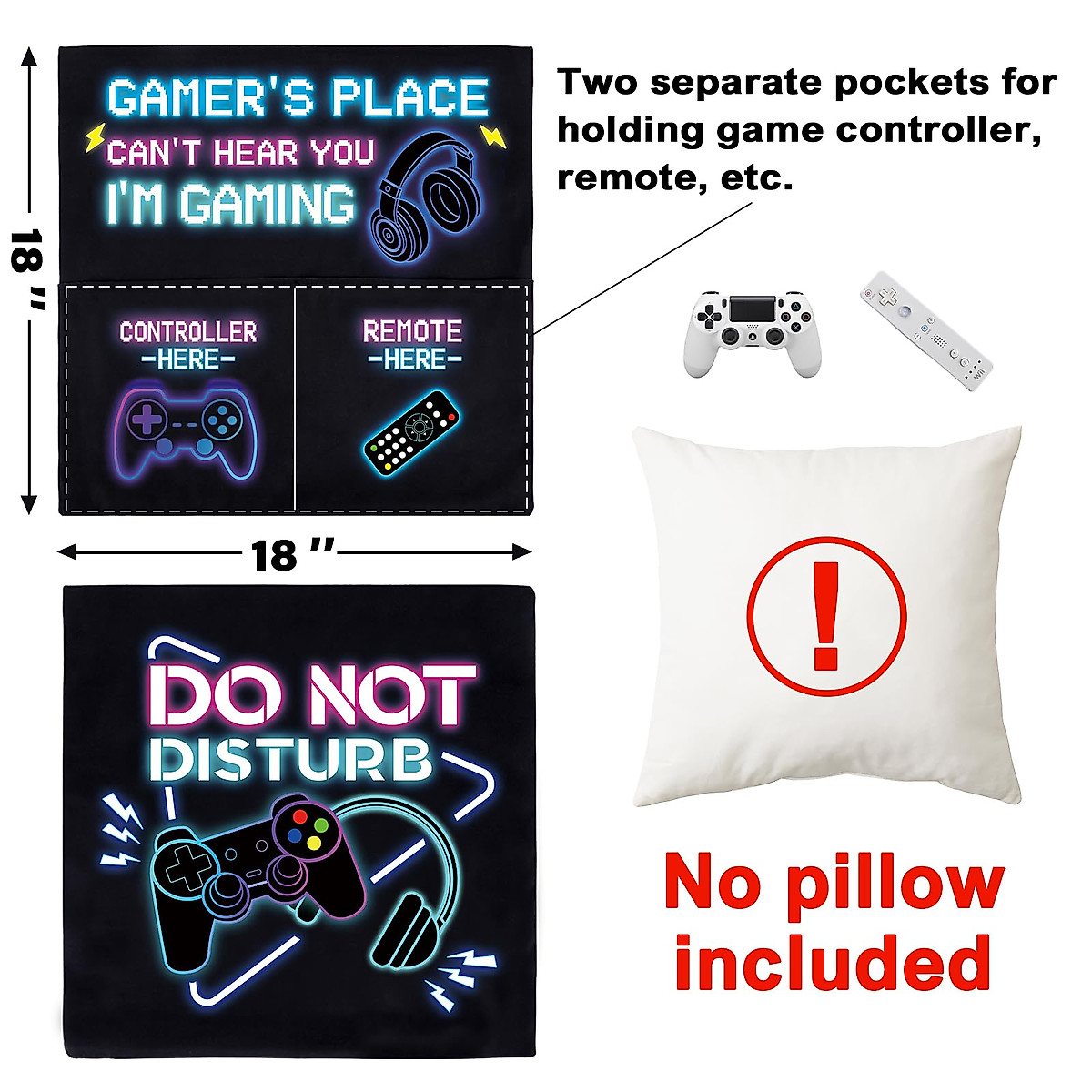 Golden Associate Gamer Gifts,Tumbler Mug Socks Beanie Hat Pillow Cover Set,Gifts for Teen Boys Teenagers Men