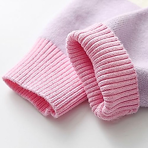 Unisex Baby Sweatshirt Waffle Knit Baby Clothes Long Sleeve Button up Lapel Knitted Sweaters Christmas Cardigan