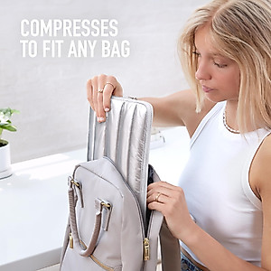 Vandel - The Original Puffy Laptop Sleeve 13-14 Inch. Silver Laptop Sleeve for Women. Carrying Case Cover MacBook Pro 14 in, MacBook Air 13 Inch, iPad Pro 12.9, Dell, Asus, HP