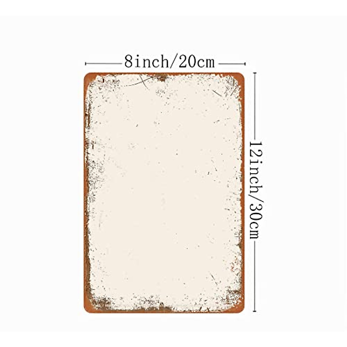 Not Applicable TIN Sign American Flag 1776" Flag Metal Decor Patriotic Wall Art Shop A053 Tin Sign 8x12inch