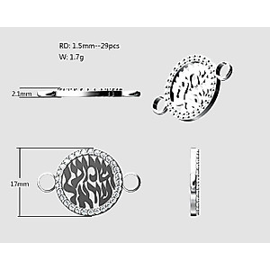 Central Diamond Center Shema Bracelet Sterling Silver Gold Plated Red String Pure Brilliance CZ Kabbalah Jewelry - Rhodium Plated