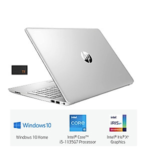 HP Newest Premium Laptop: 15.6" HD MicroEdge Touchscreen, 11th Gen Intel 4-Core i5-1135G7(Turbo Upto 4.2GHz), 12GB RAM, 1TB SSD, Iris Xe Graphics, WiFi, HDMI, Webcam, USB-C, Backlit-KYB, Win10H, TF