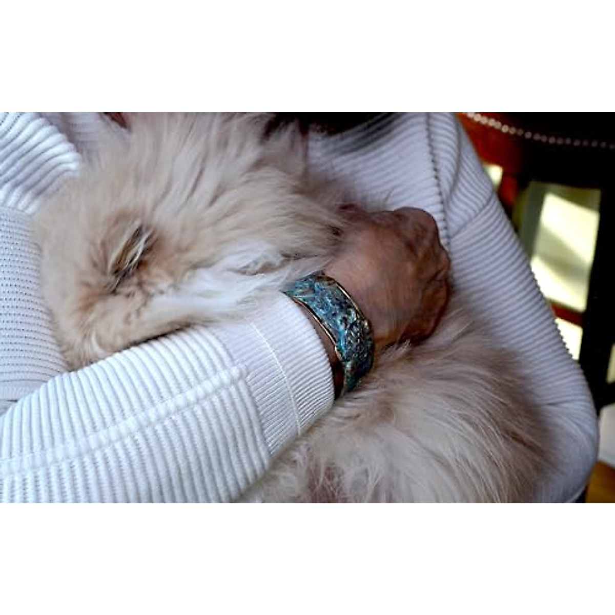 Elaine Coyne Jewelry | Sea Turtle Bracelet for Women, Adjustable Brass Cuff Bracelet for Women, Artisan Classic Jewelry Turtle Cuff/Arm Cuff Made of Verdigris Patina Brass | Elaine Coyne Cuff Bracelet