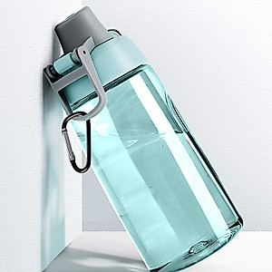 UPINS 100Pcs Carabiner Clips, Aluminum Locking Spring Hook Keychain D Shape Heavy Duty Buckle Pack Carabiners Clip Lock Snap Hooks Backpack Clip