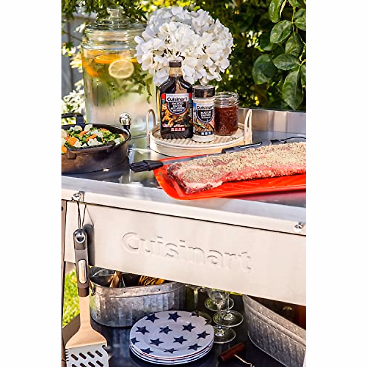 Cuisinart CGBS-014 Smoked Bacon Molasses BBQ, Premium Flavor and Blend for Marinade, Dip, Sauce or Glaze, 13 oz Bottle