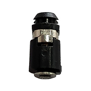 2pcs Hinge Axle Spindle Replacement Part for Gameboy Advance SP GBA SP Color Black