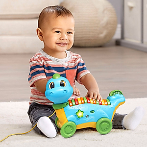 LeapFrog Lettersaurus Alphabet Pull Toy, Teal