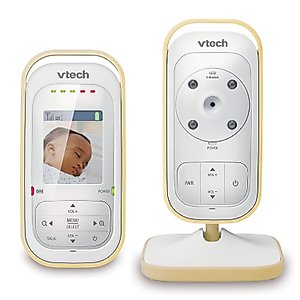 VTech VM311-13 Yellow Video Baby Monitor with Automatic Infared Night Vision, Talk-Back Intercom, Digitized Transmission & 1,000 feet of Range