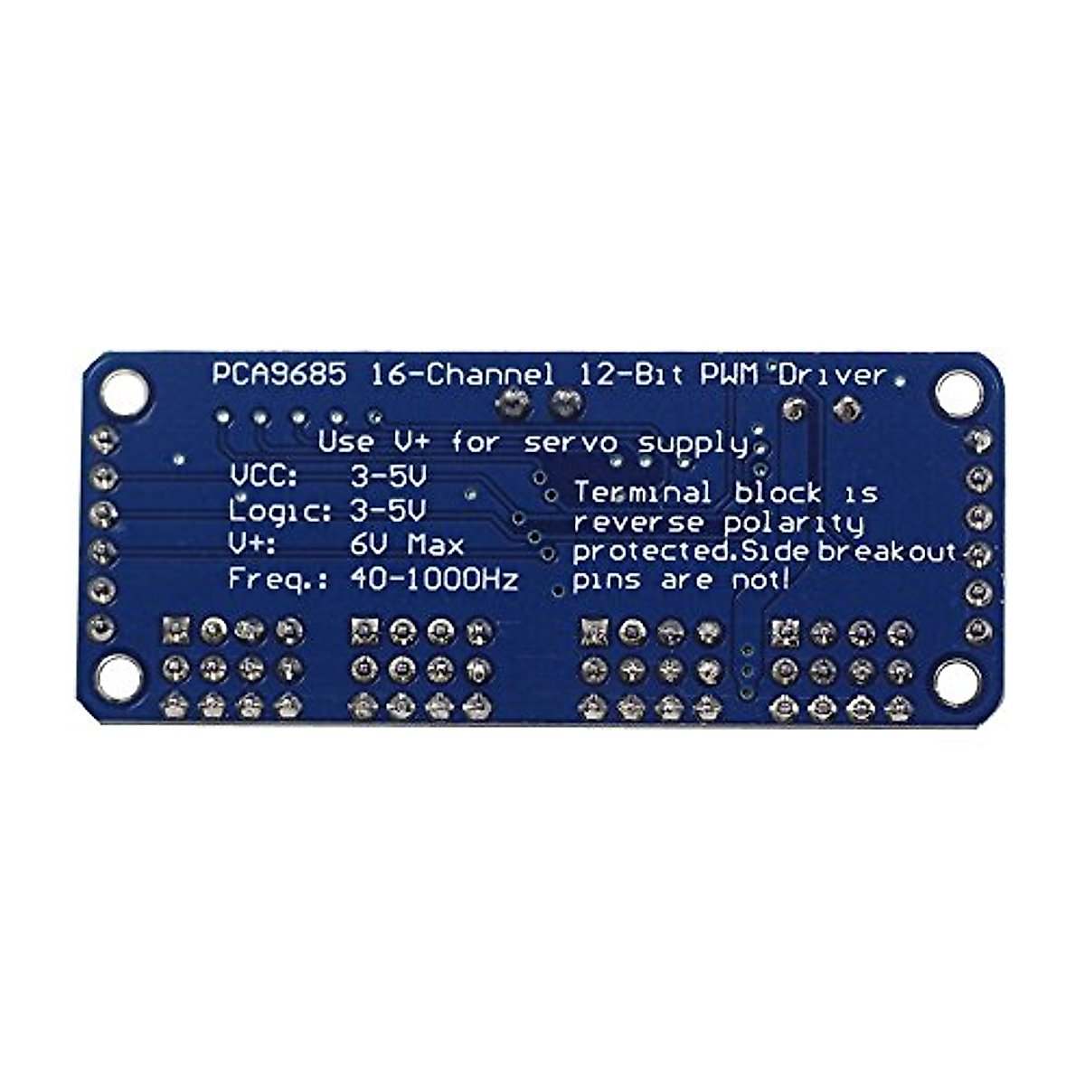 SunFounder PCA9685 16 Channel 12 Bit PWM Servo Driver Compatible with Arduino and Raspberry Pi