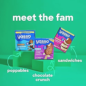 Yasso Frozen Greek Yogurt Bars Fudge Brownie Bars 4 Count for a ridiculously creamy frozen snack made with the goodness of greek yogurt 3.5fl oz