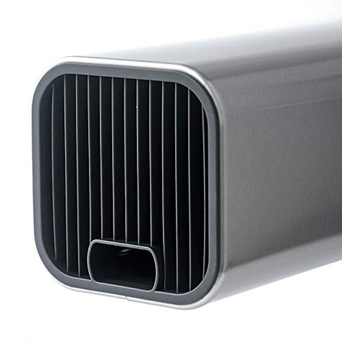 BOWONG Universal Knife Block, Stainless Steel Knife Holder Stand with Slots for Scissors and Sharpening Rod, Rectangular Knife Storage Stand Safe and Detachable for Easy Cleaning