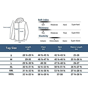 Little Donkey Andy Men's Waterproof Rain Jacket Windproof Light Jacket, Breathable Outdoor Rain Shell with Hood for Hiking Travel Golf Grey M