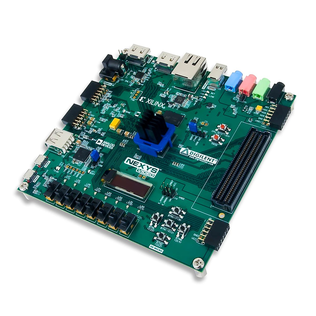 Digilent Nexys Video Artix-7 FPGA: Trainer Board for Multimedia Applications