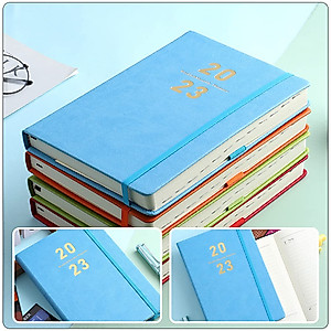 Zerodeko 2023 Calendar Notebook 365 Day Journal Notepad Schedule Book Daily Weekly Appointment Book Time Management Manual Planner