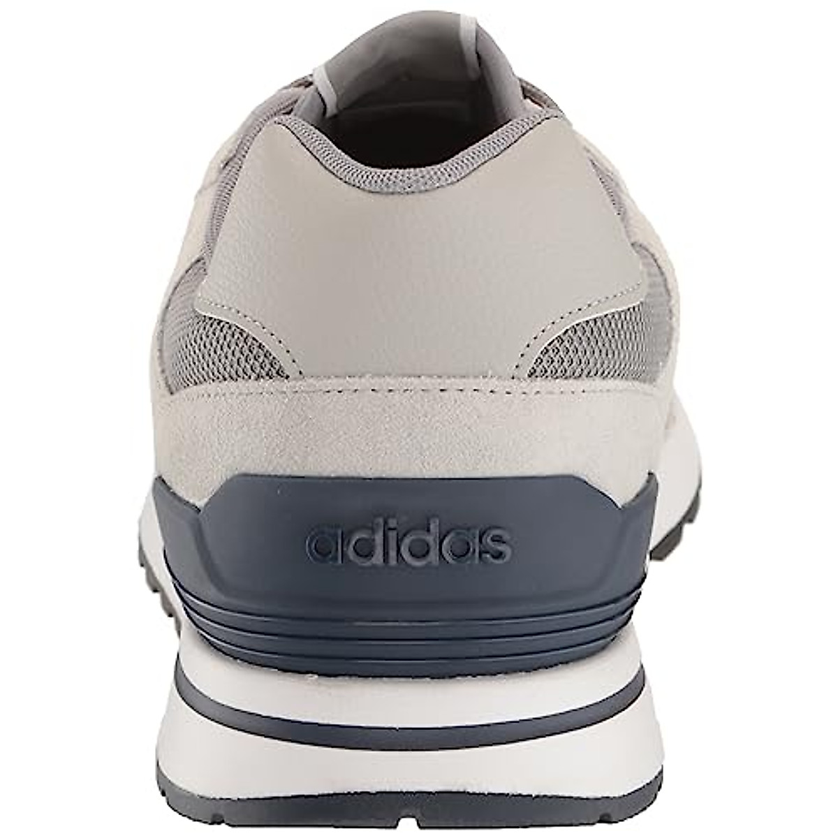 adidas Men's Run 80s Sneaker, Grey/Shadow Red/Shadow Navy, 11