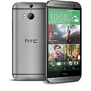 HTC One M8 Factory Unlocked Smartphone with 32 GB Memory, Nano-SIM support and 5.0-Inch Display US Warranty (Gunmetal Grey)