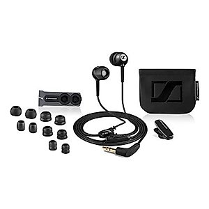 Sennheiser CX 400-II Precision Ear-Canal Phones with Bass-Driven Stereo Sound (Black)