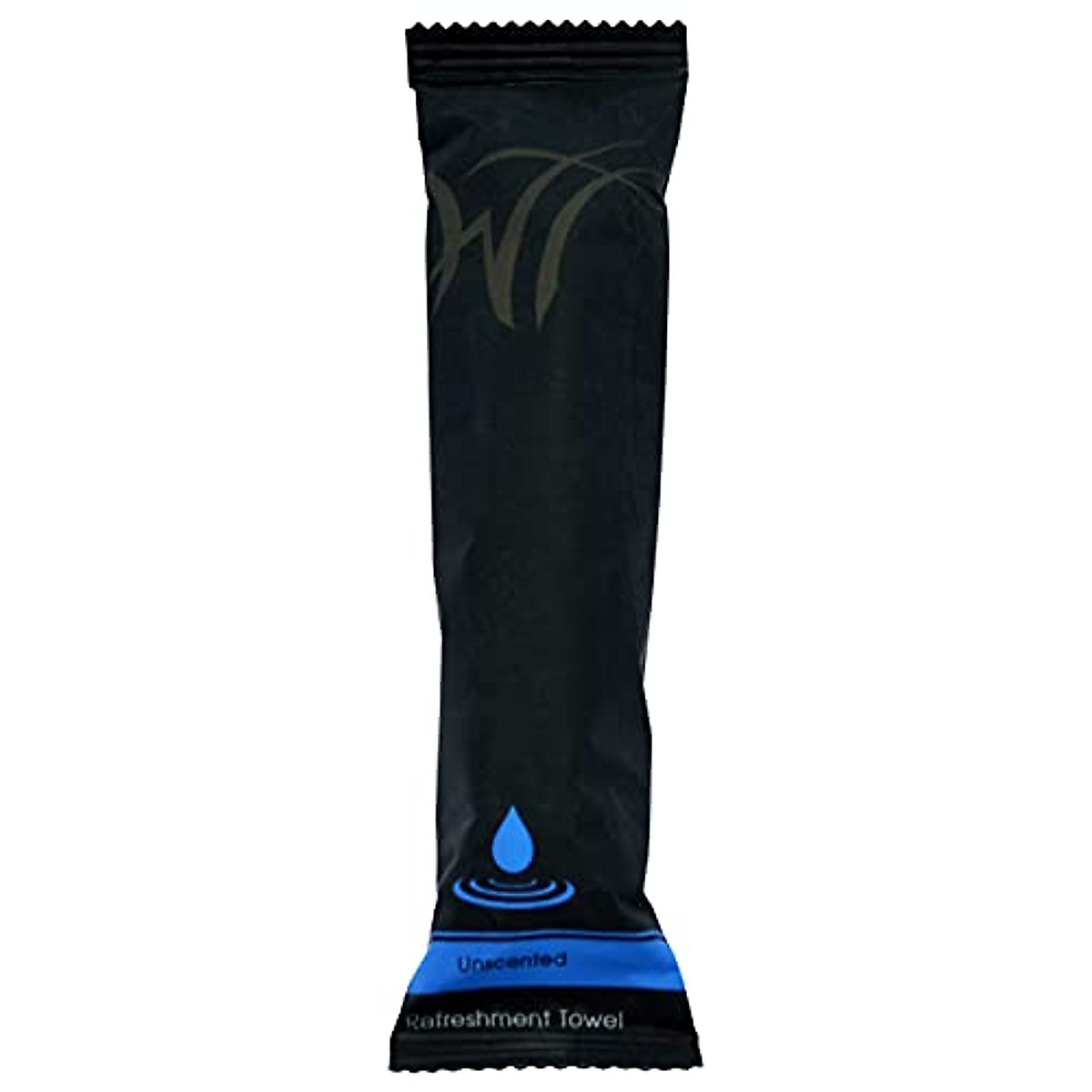 White Towel Services 8" x 8" inch Moist Cotton Towel Individually Wrapped - Scent (Case of 50) *(Unscented)