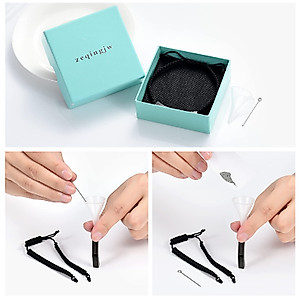 zeqingjw 2 Pack Cremation Memorial Urn Bracelet Adjustable Urn Bracelet for Ashes for Women Men Braided Bracelets Memorial Bracelets for Human Pet Ashes (Customize)