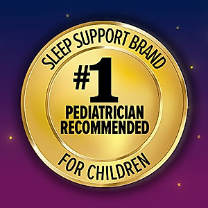 Zarbee's Kids 1mg Melatonin Gummy, Drug-Free & Effective Sleep Supplement for Children Ages 3 and Up, Natural Berry Flavored Gummies, 80 Count