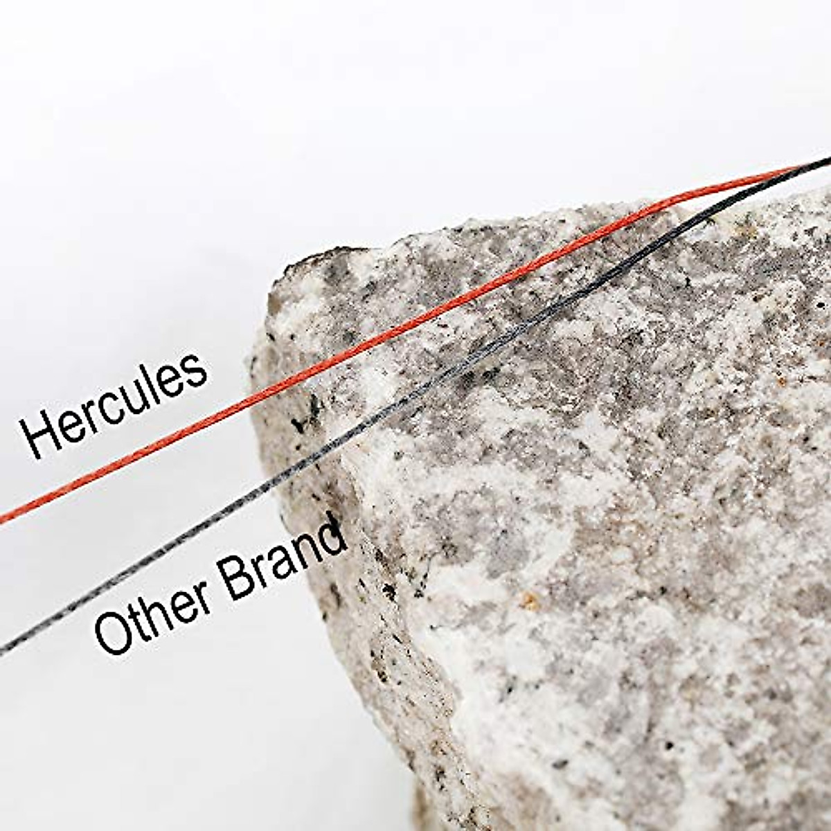 HERCULES Super Cast 100M 109 Yards Braided Fishing Line 200 LB Test for Saltwater Freshwater PE Braid Fish Lines Superline 8 Strands - Black, 200LB (90.7KG), 0.75MM