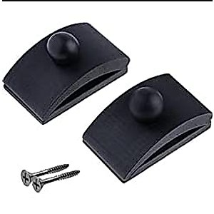Classy Clamps Wooden Quilt Wall Black Hangers 2 Large + 4 Small Gift Bundle