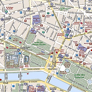 Paris Map (National Geographic Destination City Map)