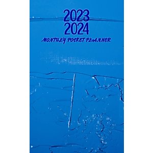 2023-2024 Monthly Pocket Planner: Small 2 Year Calendar Schedule Organizer Start January 2023 to December 2024 with Holidays|Includes Place for Contacts, Notes, Important Dates, and Passwords