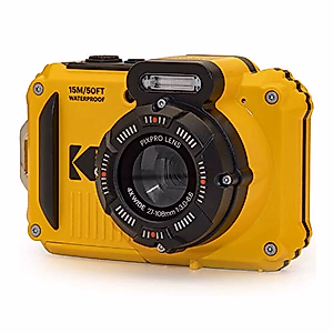Kodak PIXPRO WPZ2 Rugged Waterproof 16MP Digital Camera with 4X Optical Zoom and Kodak 32GB microSDHC Card with Adapter Bundle (2 Items)