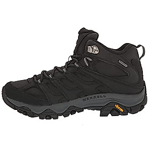 Merrell Men's Moab 3 Prime Mid Waterproof Hiking Boot, Black, 11 Wide