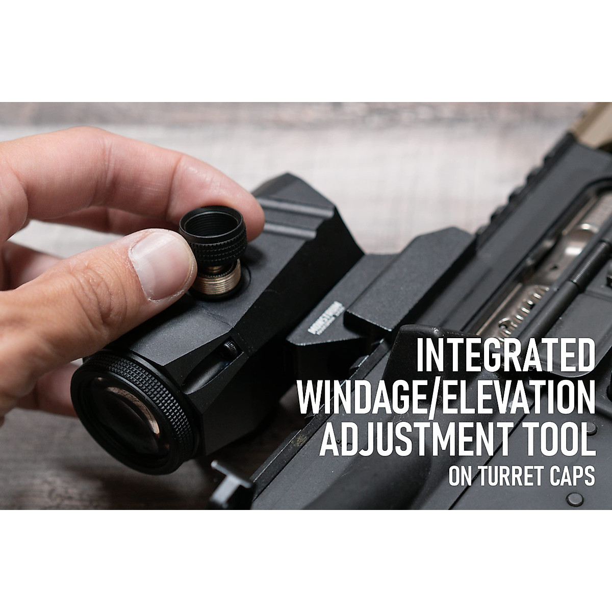 Monstrum Marksman 1X Prism Scope | Black