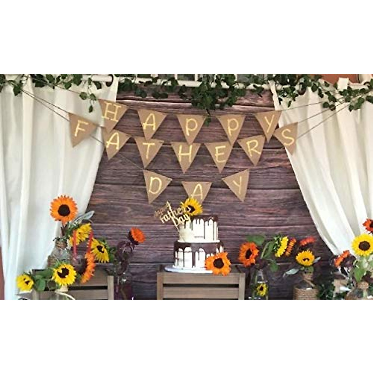 BINQOO 7x5ft Easter Retro Wood Wall Background Easter Rustic Wooden Floor Backdrop Wedding Photographers Newborn Shiplap Photography Birthday Party Western Cowboy Decoration Basket Board