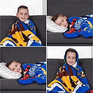 Franco Kids Bedding Super Soft Micro Raschel Throw, 46 in x 60 in, Santiago of the Seas