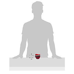 Trudeau Silicone Set Pinch Bowls, Set of 4, 4x2x3, Assorted