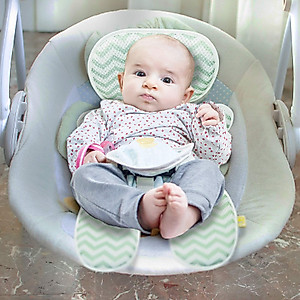 YLLWBOX Newborn Infant car seat Head Support| Baby Insert Cushion Stroller | 3D Breathable Baby car Accessories