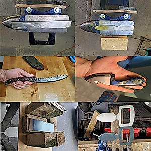 DavidLanLin Knife Blade Steel - High Carbon Annealed, 1095 Knife Making Billets, 6 Inch x 12 Inch x 0.161 Inch