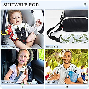 Lilies Valley Seat Belt Cover 2pcs Soft Car Seatbelt Covers for Kids Seat Belt Shoulder Pad Car Accessories for Women Adults Children Comfortable Driving,S