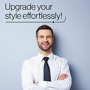 Moulet 56 Collar Stays for Men's Dress Shirts - Premium Dress Shirt Collar Inserts, 4 Sizes - Plastic Collar Stays for Men (Plastic)