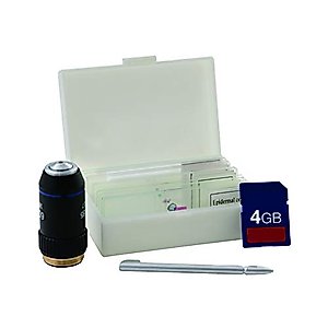 Celestron – PentaView LCD Digital Microscope– Biological Microscope with a Built-In 5MP Digital Camera – Adjustable Mechanical Stage –Carrying Case and 4GB Micro SD Card