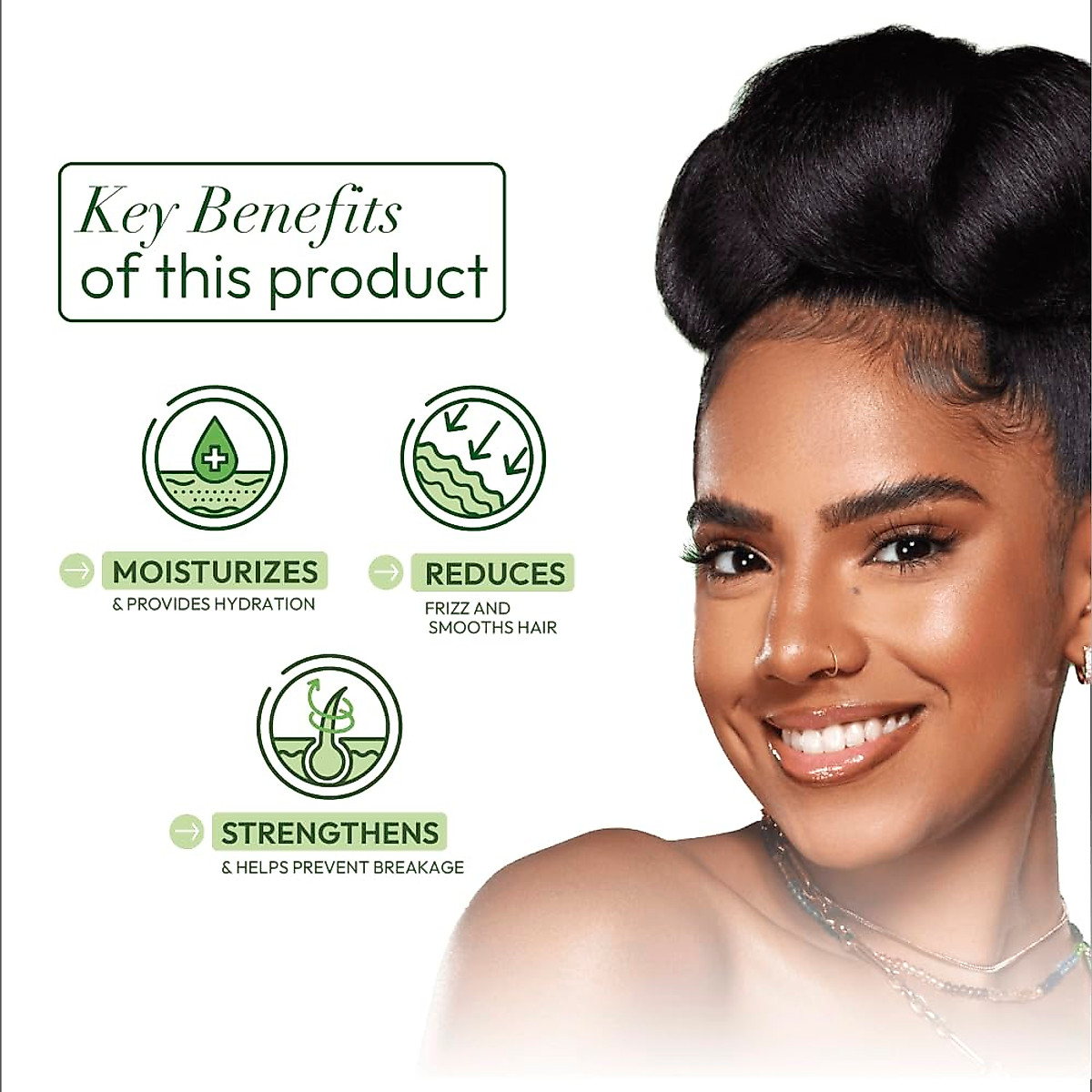 ORS Olive Oil Incredibly Rich Moisturizing Hair Lotion with Castor Oil for Strengthening 8.5 Ounces