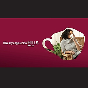 Hills Bros. Instant Cappuccino Mix, Mocha Mint Cappuccino Mix – Enjoy Coffeehouse Flavor from Home – Cappuccino with Minty Notes (15 Ounces)
