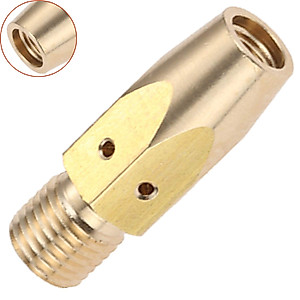 26 Pack MIG Welding Gun Accessory .035" Kit Fit for Miller M25 M40 Hobart H Gun (Include Welding Contact Tips 000-068 0.035", Gas nozzles 200-258, Gas Diffusers 169-728, Nozzle Adapters 169-729)