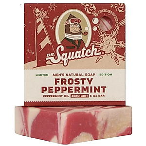 Dr. Squatch Limited Edition Bars (Frosty Peppermint), 5 ounces
