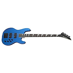 Jackson JS Series Concert Bass JS3, Metallic Blue, Amaranth Fingerboard