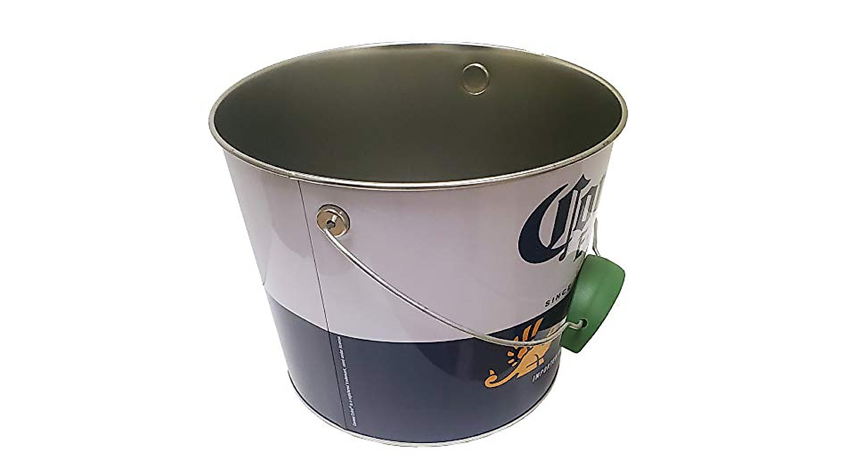 Corona Beverage Bucket with Lime Grip by The Tin Box Co | Vintage Style