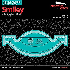 Creative Grids Machine Quilting Tool Smiley - CGRQTA12